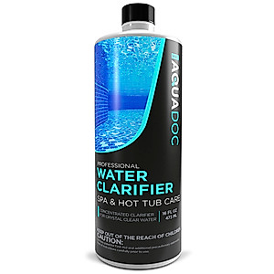 Spa Clarifier & Hot Tub Clarifier for Fast Acting Cloudy Water Treatment, The Spa Clarifier Hot Tub Owners Love, Use Our Hot Tub Water Clarifier to Keep Your Spa Clear & Balanced - MAV AquaDoc 16oz