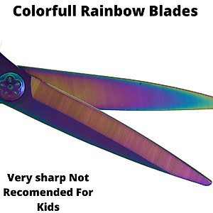 Lefty’s Left Handed Scissors - Stainless Steel Durable Blades - Great for Sewing, Cutting Fabric, Kitchen, General Purpose, School items - Gifts for Left-Handed People, Adults, Student, Men and Women