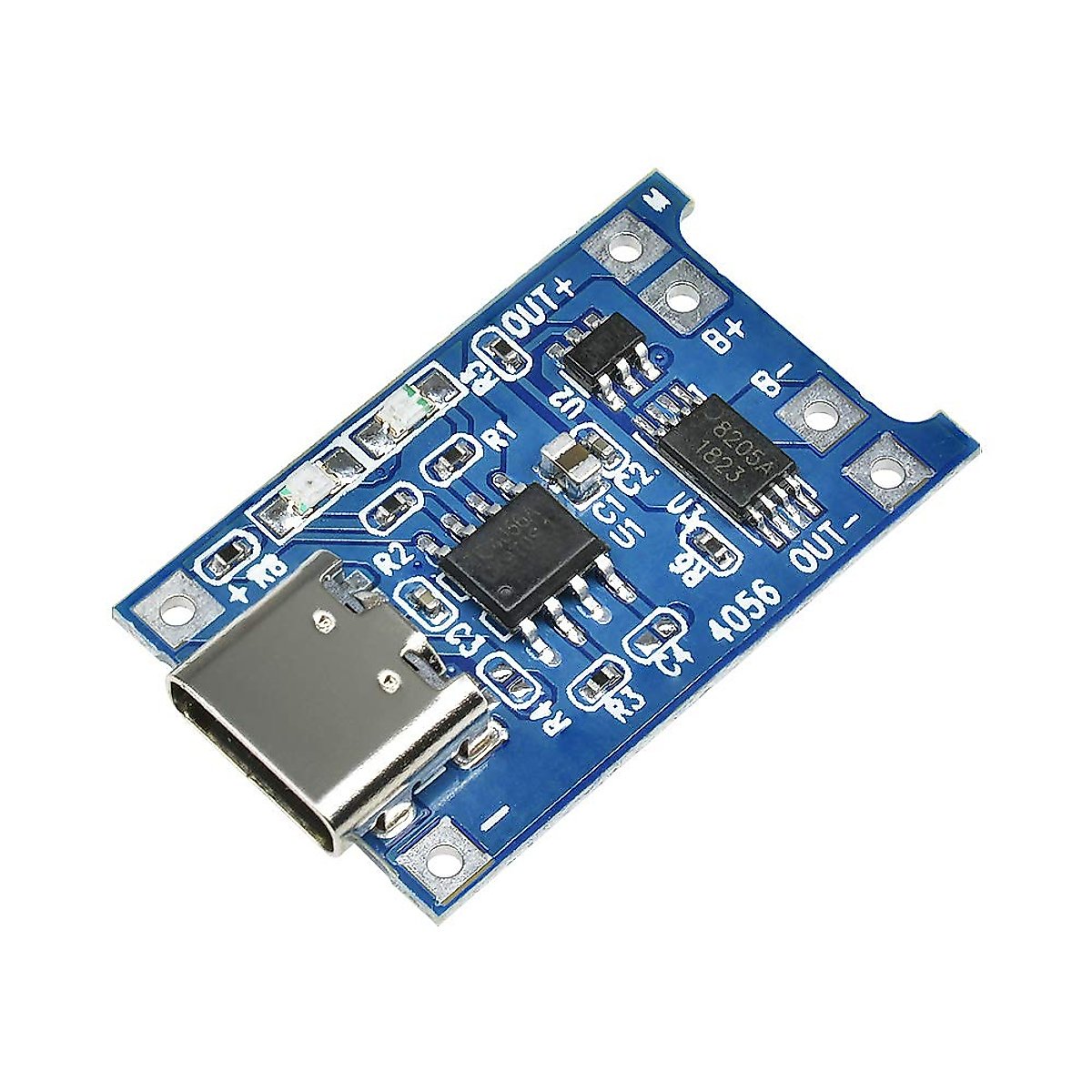 diymore 5pcs TP4056 Type-C USB 5V 1A Battery Charger Module Charging Board with Dual Protection Functions