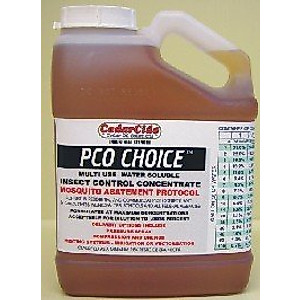 Cedarcide Outdoor Bug Spray | Kills & Repels Mosquitoes, Ticks, Fleas, Mites & more with Natural Essential Oils | Family & Pet-Safe | PCO Choice | Gallon