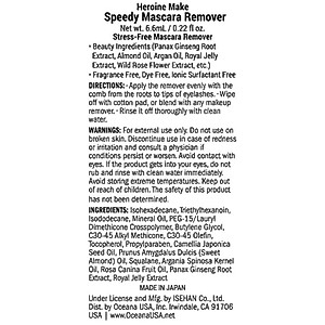 HEROINE MAKE by KISSME Speedy Mascara Remover & Eye Makeup Remover from Japan 0.22 Fl Oz