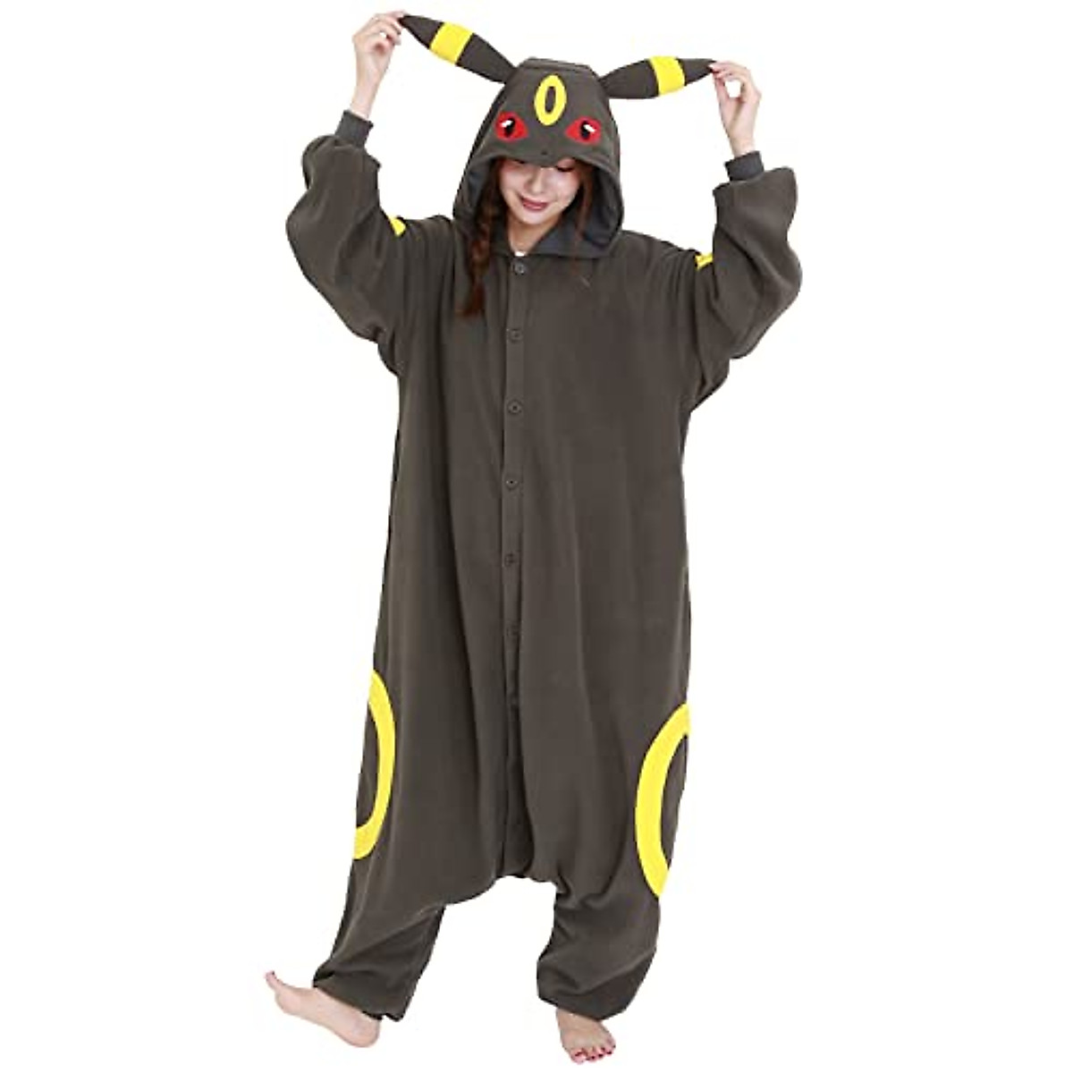 SAZAC Kigurumi - Pokemon - Umbreon - Onesie Jumpsuit Halloween Costume