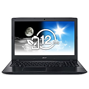 Acer Aspire E 15 E5-575-33BM 15.6-Inch FHD Notebook (Intel Core i3-7100U 7th Generation , 4GB DDR4, 1TB 5400RPM HD, Intel HD Graphics 620, Windows 10 Home), Obsidian Black