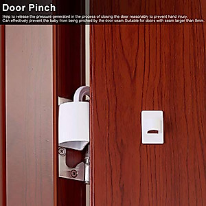 Door Pinch,4Pcs Household Baby Child Finger Hands Protector Door Hinge Pinch healthyty Stopper Prevents Finger Pinch Injuries