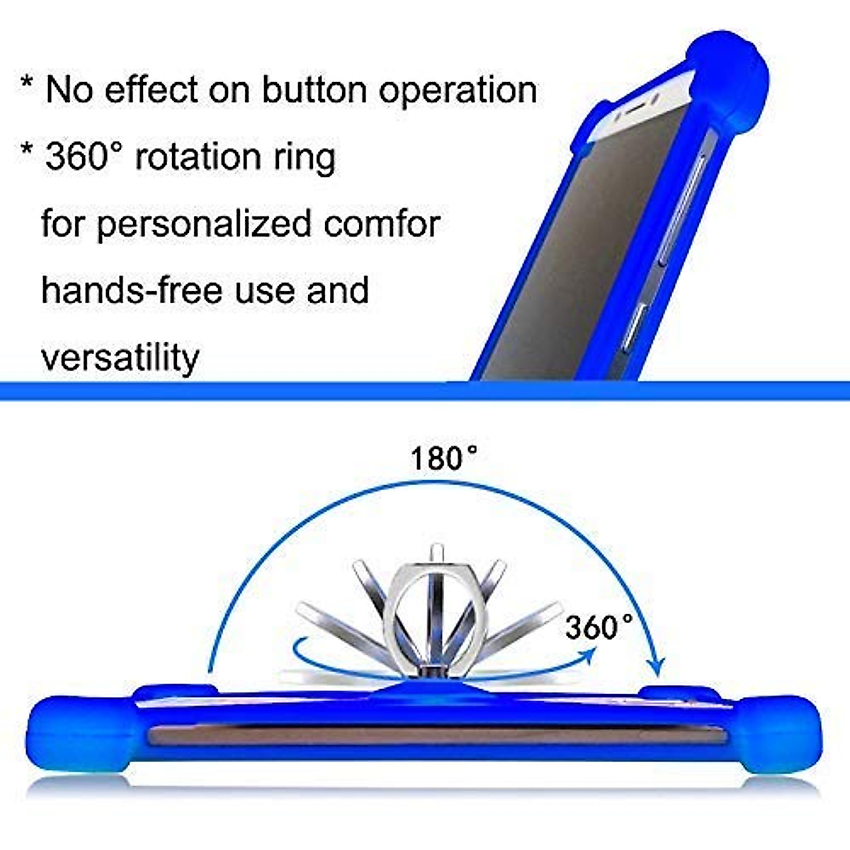 Lankashi Orange Phone Silicone Cover Case for RCA 5.5" 4G LTE/RCA RLTP5573 1GB/RCA 6" /RCA 5" IPS/Alcatel Raven LTE/Tracfone ZTE Blade T2 Lite ZTE Z559DL 4G LTE/LG Ultimate 2 L41C Tracfone