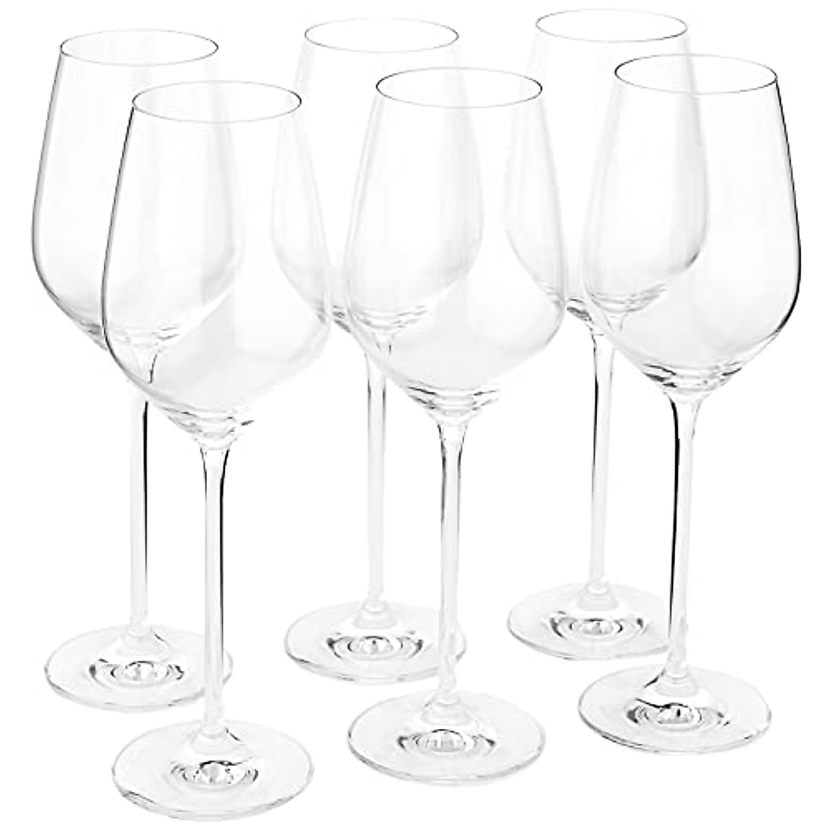 Schott Zwiesel Tritan Crystal Glass Fortissimo Stemware Collection White Wine Glass, 13.7-Ounce, Set of 6