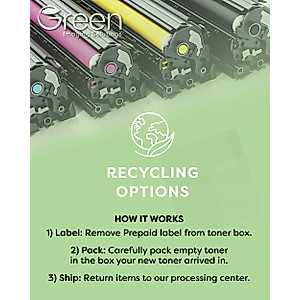 GIS USA Remanufactured Toner Cartridge Replacement for HP CE341A - for HP Laserjet Enterprise 700 Color MFP M775DN, M775F, M775Z, M775ZR (HP 651A)