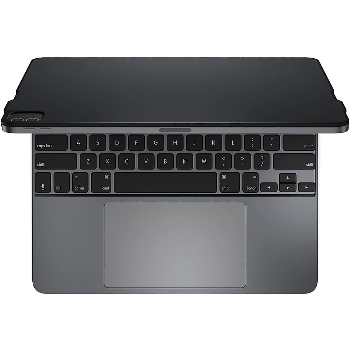 Brydge 12.9 MAX+ Wireless Keyboard with Trackpad for iPad Pro 12.9-inch - Wireless Connectivity - Bluetooth - iPad Pro - TouchPad - iPadOS - Space Gray