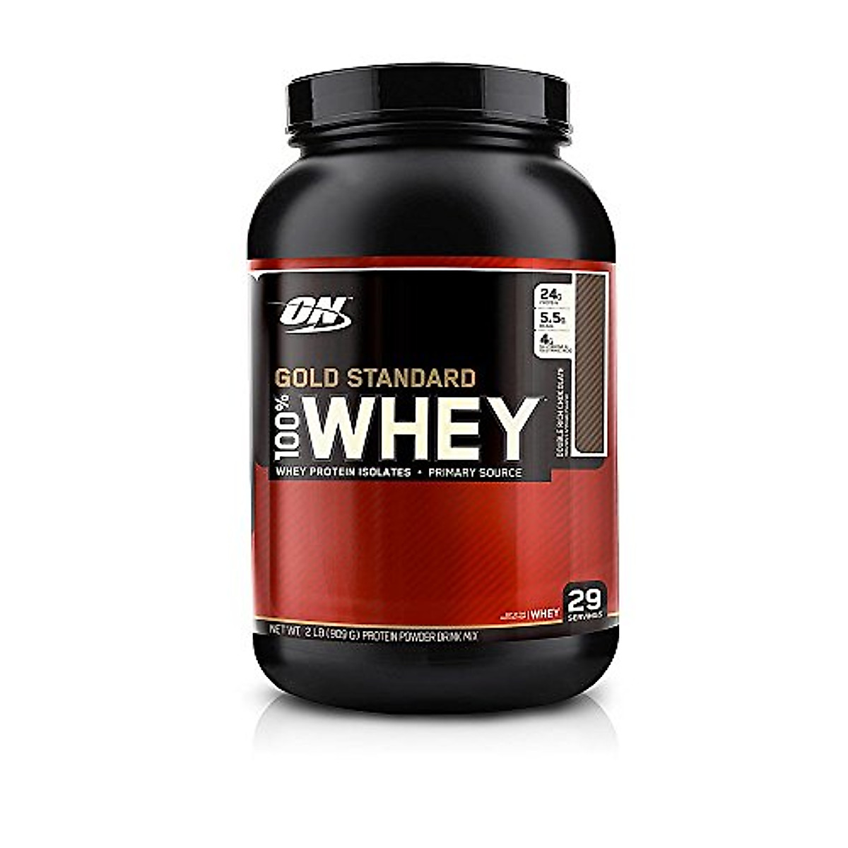 Optimum Nutrition 100 Whey Protein Gold Standard Double Rich Chocolate 2 lb(s).