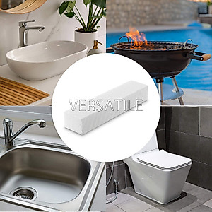 FALAMON 6 Pack Pumice Stone for Toilet Bowl Cleaning, Scouring Stick Remove Hard Water Rings, Calcium Buildup and Rust, Pumice Cleaning Bar for Tile Bath-tub