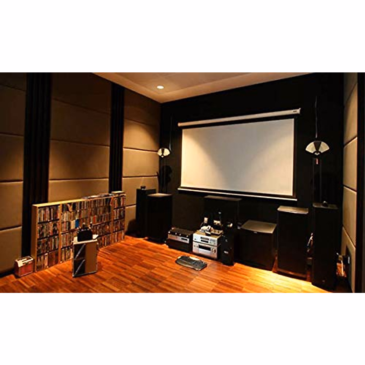 HANNLINTE 12AWG Speaker Cable Wire (2 Pack, 6 Feet) with Gold Plated Banana Plugs (OFC), 12 Gauge Speaker Banana Wire, Silver