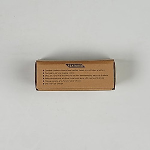 SONICAKE Guitar Headphone Amp Plug-In USB Rechargable Portable Pocket Guitar Amplifier With Bluetooth Multi-Effects Clean Overdrive Distortion Modulation Delay and Reverb