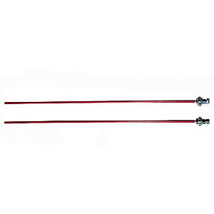JLP 2 New Red Universal Snow Plow Blade Markers/Guides for Snowplows