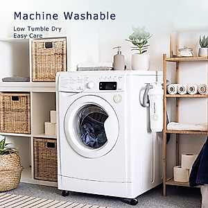 Moonear Memory Foam Mattress Topper - Full Size Dual Layer 4 Inch Cooling Mattress Topper 2 Inch Gel Memory Foam Plus 2 Inch Pillow Top Bed Mattress Topper Cover Support Mattress Pad for Back Pain