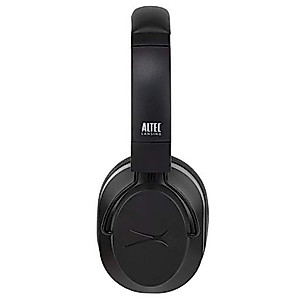 Altec Lansing Whisper Active Noise Cancelling Headphones, Black (MZX1003-BLK)