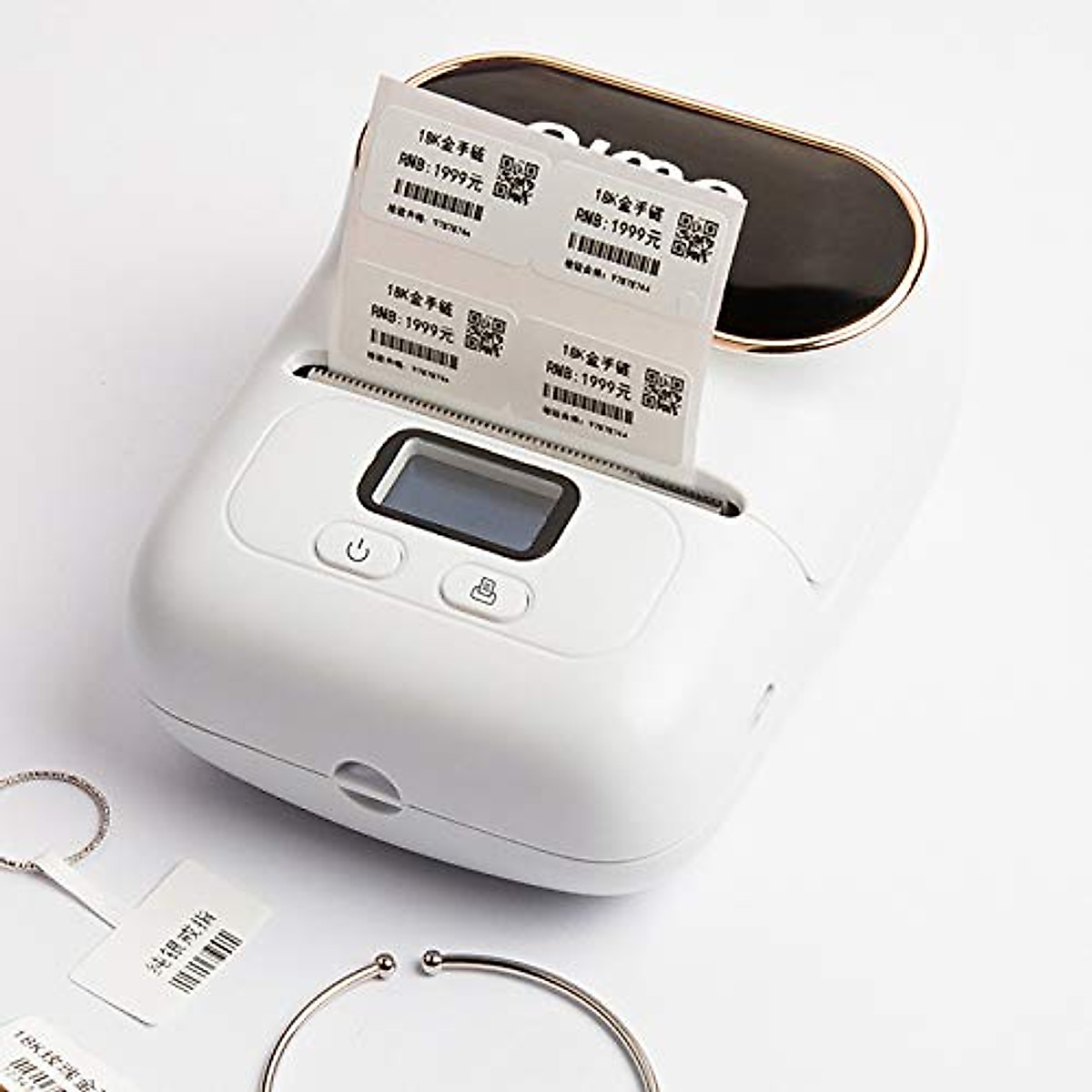 1 Piece Set Portable Photo Printer Premiun Quality Apply to Clothing Jewelry Retail Mailing Barcode