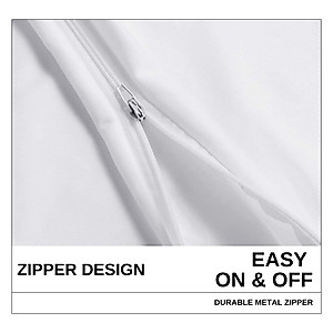 Halloween Pillow Cases Standard Size Set of 2 - Spooky Pumpkin Lantern Pillowcase for Kids Boys - Reversible Printed Decorative Bed Pillow Covers - Wrinkle, Fade & Stain Resistant, with Hidden Zipper