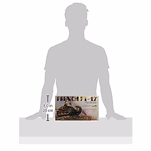 Meng French FT-17 Light Tank (Riveted Turret) Plastic Model Kit (1/35 Scale)