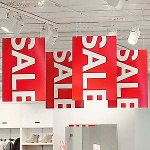 500 Packs Ceiling Hook Clips Ceiling Tile Hooks T-bar Clips Drop Ceiling Clips for Office, Classroom, Home and Wedding Decoration, Hanging Sign from Suspended Tile/Grid/Drop Ceilings