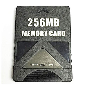 Suncala 256MB Memory Card for Playstation 2, High Speed Memory Card for Sony PS2-1 Pack, compatible with Gaming Console