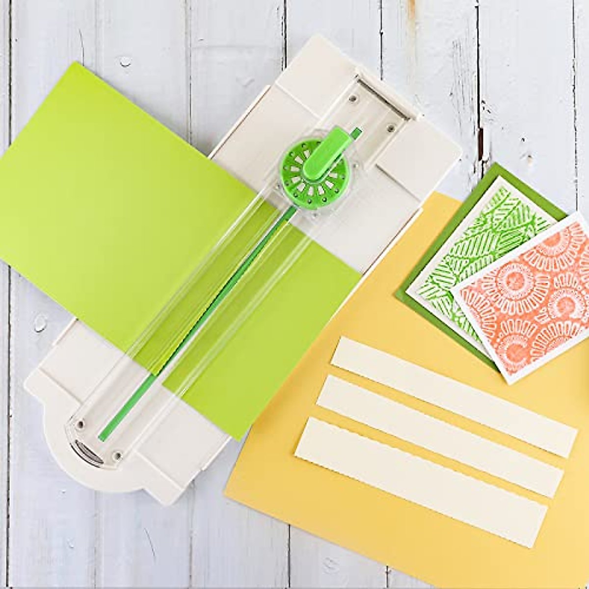 12-Shapes in 1 Craft Paper Edge Cutter,Paper Dial Trimmer Dial Trimmer With Measurements Paper Cutter Machine for Scrapbooking Decorative Wave Edges Cutting Tool Zig Zag Cutting Tool for Photo Card