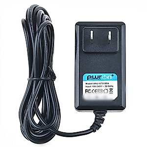 PwrON (6.6 Ft Extra Long) AC to DC Adapter for Brother P-Touch PT-2400/2410 PT-2300 PT-2310 PT-2400 PT-2410 PT2500PC PTouch Label Printer Electronic Labeling System Power Supply Cord