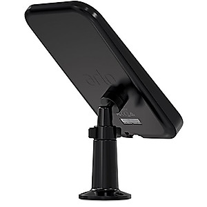 Arlo Solar Panel - Arlo Certified Accessory - Charge Select Arlo Cameras with the Power of the Sun, Works with Arlo Pro, Pro 2, Go and Security Lights, Black - VMA4600