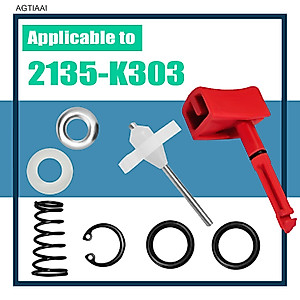 2135-K303 Air Inlet Kit Parts and Trigger Assembly For Ingersoll Rand 2115TIMAX Impact Wrench