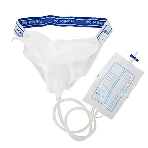 Silicone Urine Collector,Portable External Urine Tube Bags for Adults,Bladder Control Devices for Avoid Leaking Urine,Urinary Incontinence Solution(Women)