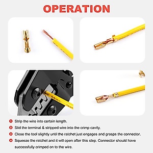 Knoweasy JST Crimper and Molex Crimper Compatible with JST, Dupont, Molex terminals - Precision JST Crimp Tool