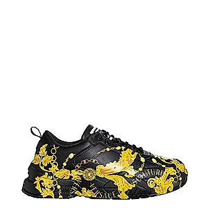 VERSACE JEANS COUTURE Men Stargaze Sneakers Black 8 US