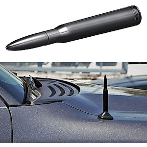 Bingfu Car Truck Bullet Antenna Mast Vehicle Antenna Replacement for Ford F Series F150 Raptor F250 F350 F450 Super Duty Ranger Explorer Dodge RAM 1500 2500 3500 Heavy Duty Classic Pickup Trucks