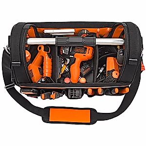BLACK+DECKER MATRIX™ Tool Tote Bag, 16.5-in. (BDST518162APB)