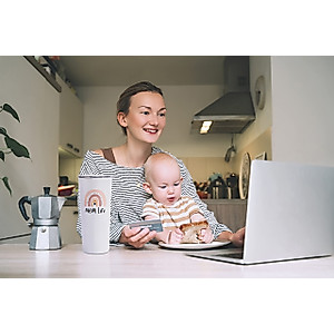 Mom Life Tumbler - 22oz - Mom Tumbler - Mom Cup - Mama Gifts - Best Mom Gifts for Christmas - Mama Tumbler - New Mom Essentials - Boy Mom Gifts - Girl Mom Gifts