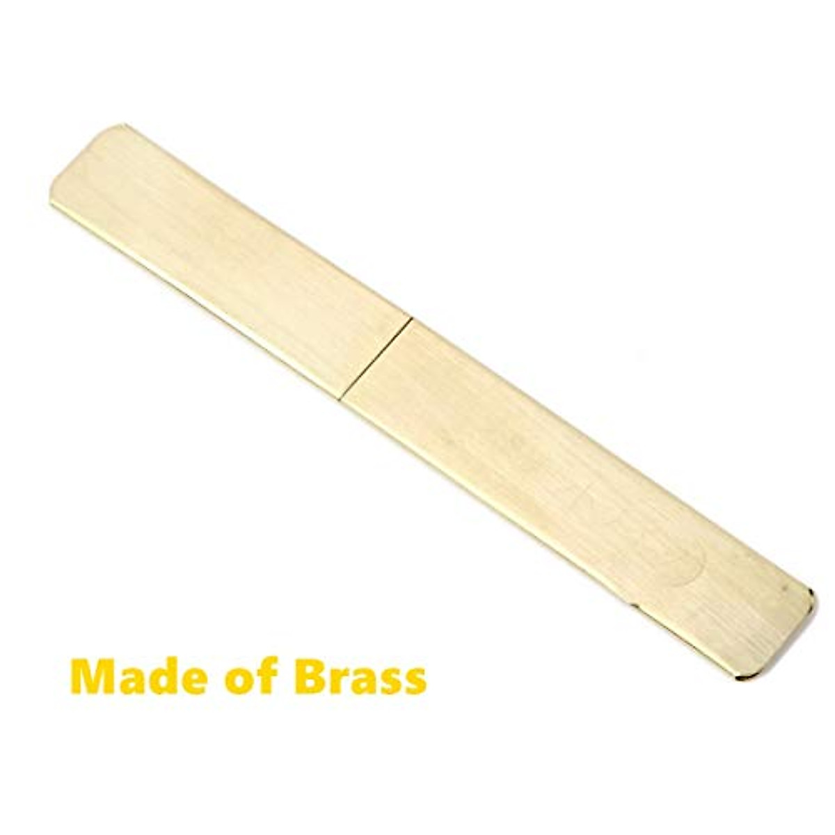 TIKUSAN Japanese Brass Pocket Knife (Kiridashi) for Right Hand 1Set Carving Marking Knife