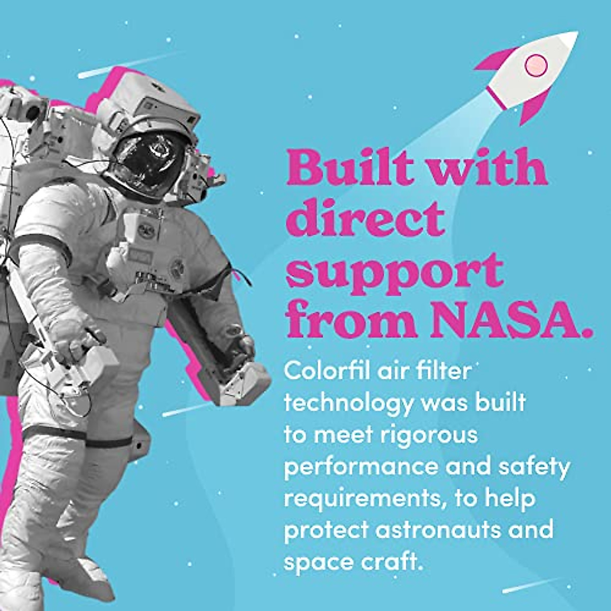 18x18x1 Air Filter by Colorfil | Color Changing Filters Designed for Cat and Dog Odor | MERV 8 Filter | Air FIlter 18x18x1 | Air Conditioner Filter | HVAC Filter for Pet Hair | 18x18 Air Filter 2 pack