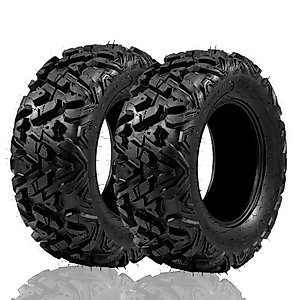 MOTOOS Set of 2 23x7-10 ATV UTV Tires 23x7x10 All-Terrain Mud Tires 4PR Tubeless