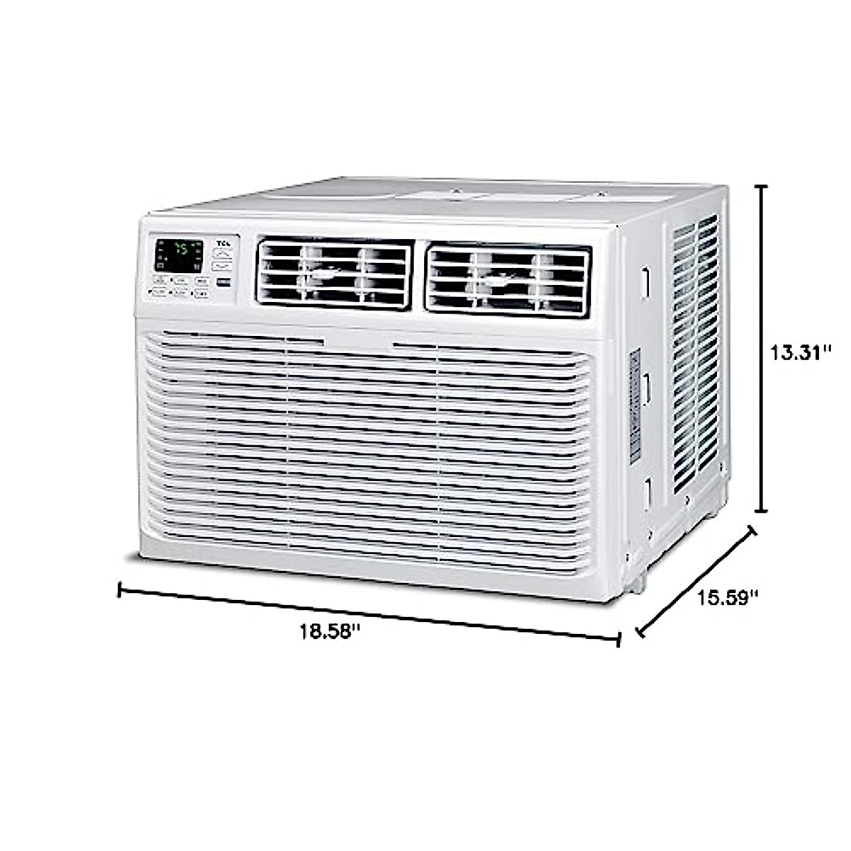 TCL 8W3ER1-A Home Series Window Air Conditioner, 8,000 BTU, White