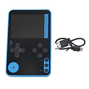 Blue Handheld Retro Mini Video Game Console Built-in 500 Classic Games for Birthday Gift