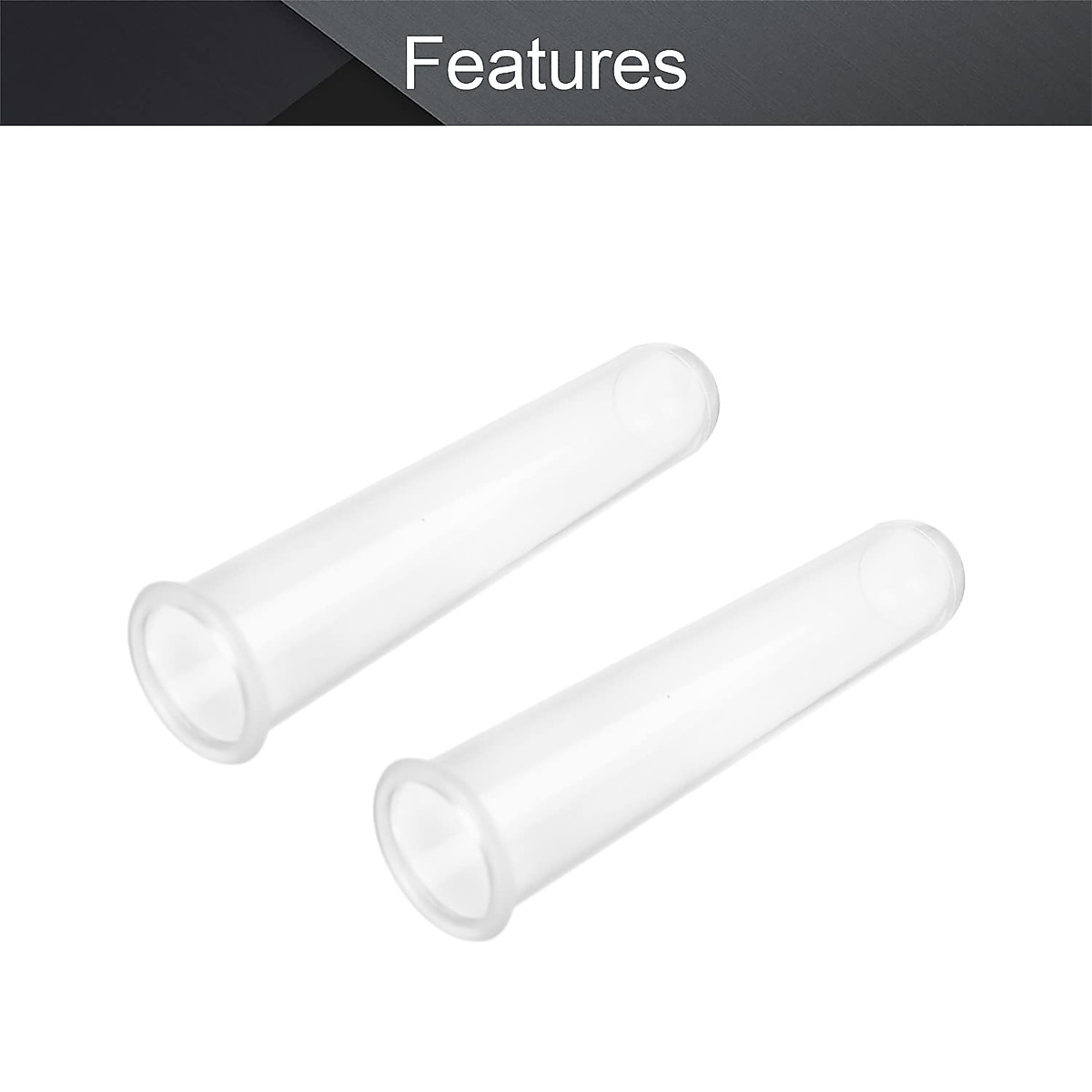 Othmro 20ml 100pcs Plastic Lab Centrifuge Tubes, 21 * 109mm Vial Test Tube Sample Storage Container Liquid Centrifuge Tube Round Bottom with Plug-in Cap for Beads Yeast Specimen Sample Laboratory