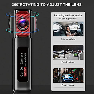 4K Dash Cam Built-in WiFi Front Dash Camera 3'' IPS Screen Car Driving Recorder 170°Wide Angle Dashboard Camera with Super Night Vision WDR G-Sensor Parking Monitor Loop Recording