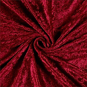 Sedona Designz 100 Percent Panne Velvet Velour Fabric by The Yard, 60 Inches Wide