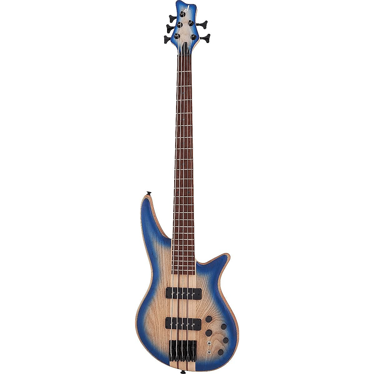 Jackson Pro Series 5-String Spectra Bass SBA V, Blue Burst, Caramelized Jatoba Fingerboard