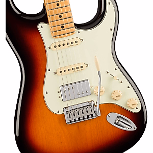 Fender 6 String Solid-Body Electric Guitar, Right, 3-Color Sunburst (0147322300)