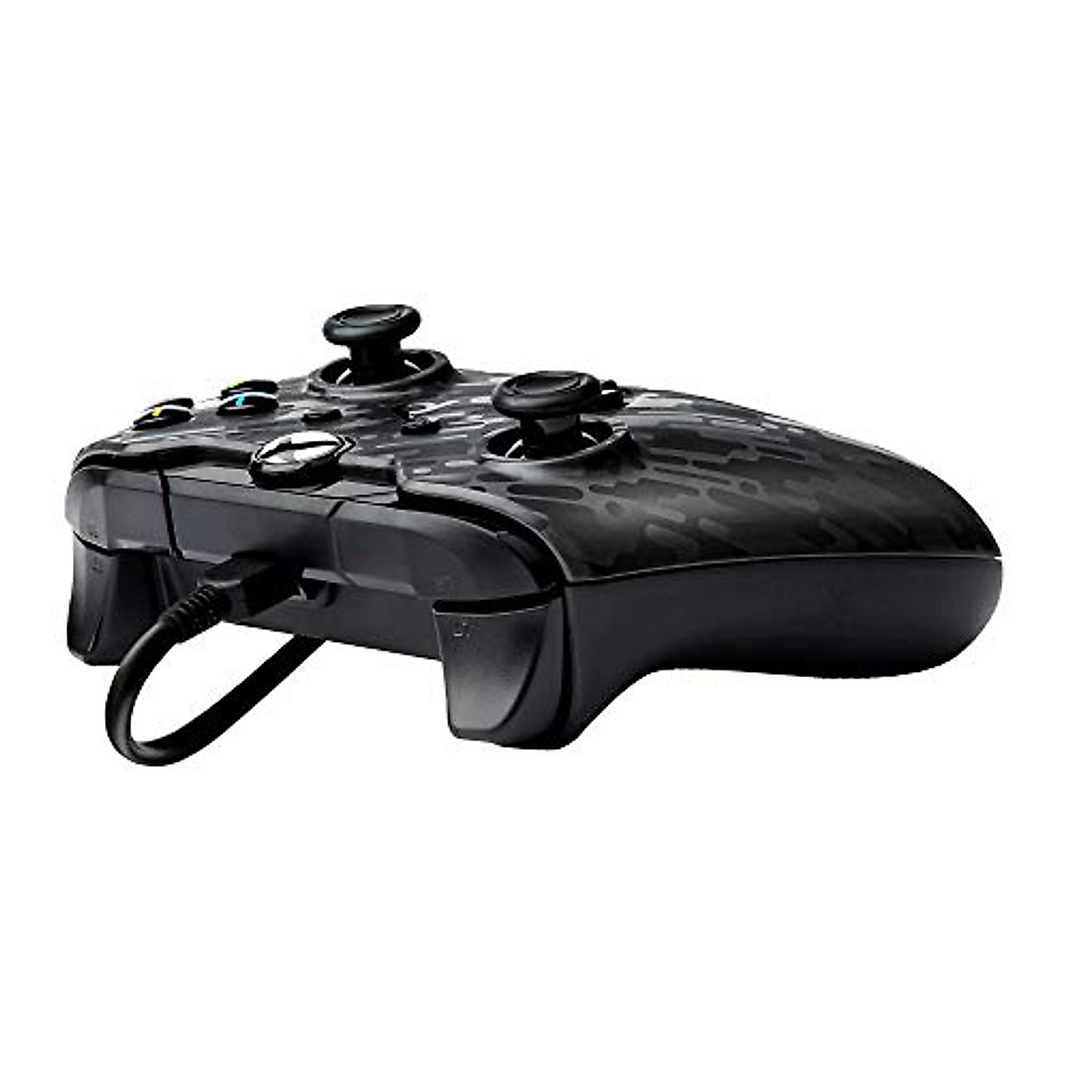 PDP Gaming Wired Controller: Phantom Black - Xbox One