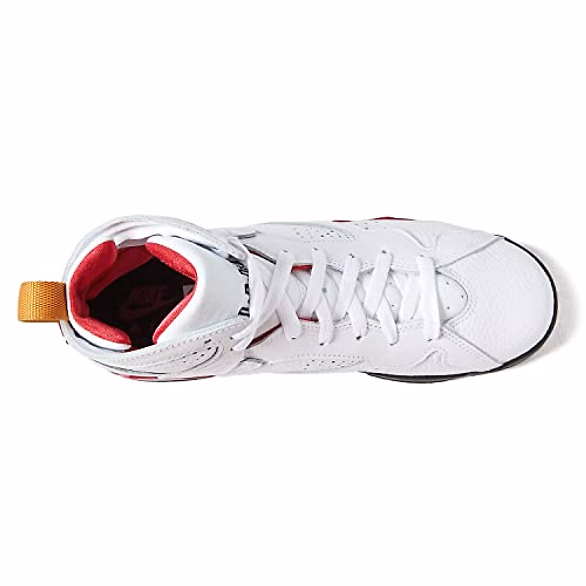 Jordan Air 7 Retro BG (Big Kid) White/Black/Cardinal Red/Chutney 4 Big Kid M