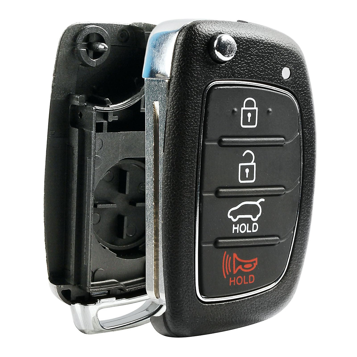 Case Shell fits 2013-2019 Hyundai Santa Fe Key Fob Keyless Entry Remote