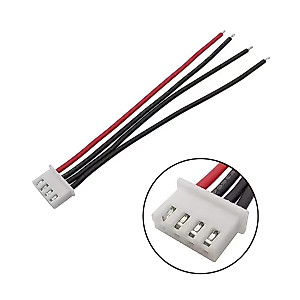 FLY RC 10pcs JST-XH 3S LiPo Balance Plug Extension Cable Battery Charger Connector 22AWG for RC Drone Rechargeable Lipo
