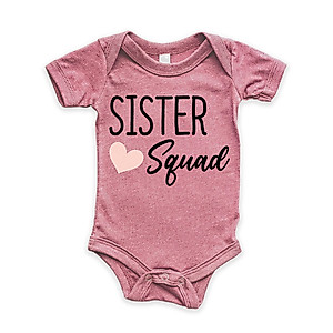 Teeny Fox Sister Squad T-Shirt Set Gift For Sibling Matching Shirts Outfits