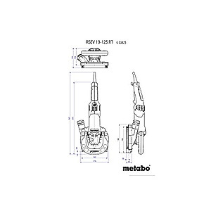 Metabo 603825750 Rsev 19-125 RT